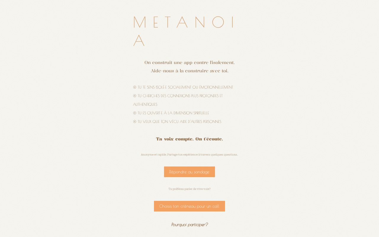 metanoia